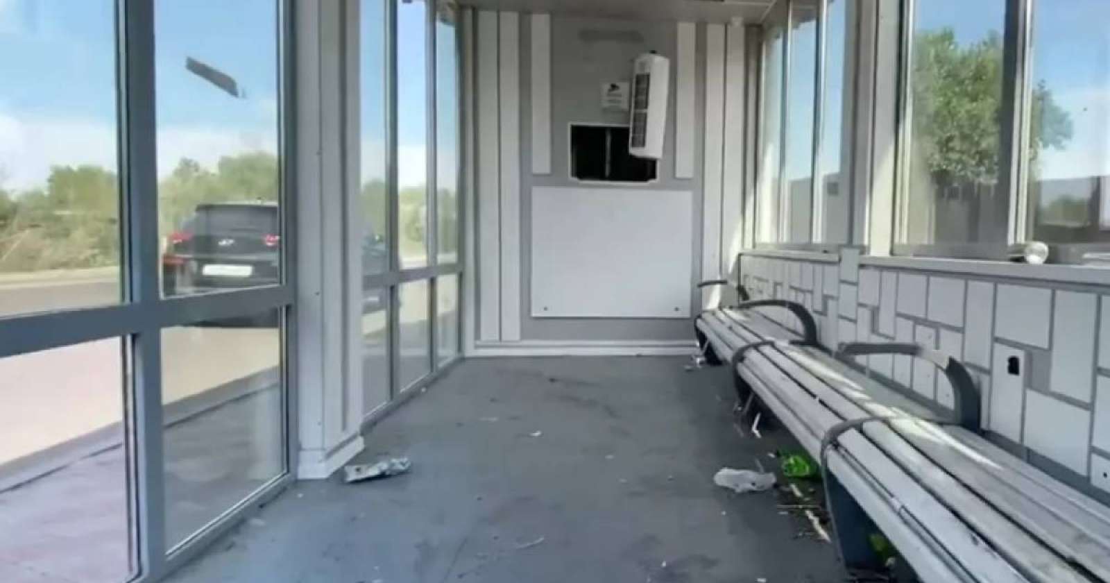 Талдықорғанда 8 млн теңгеге салынған Smart аялдамасы қирап жатыр (видео): 5 шілде 2021, | KZNews.kz